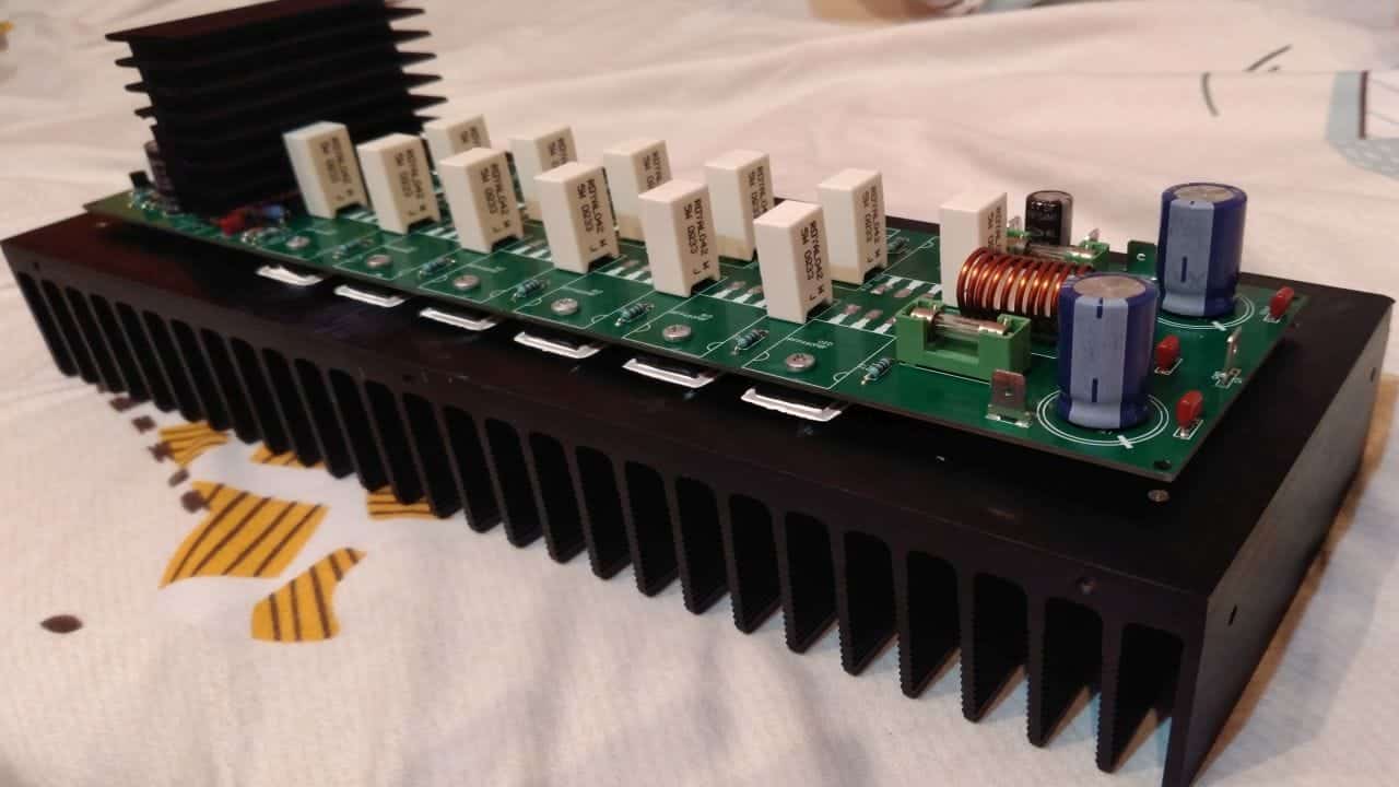 Amplifier Actrk400 ACTRK600 Circuit Mosfet IRFP460 600W - Xtronic