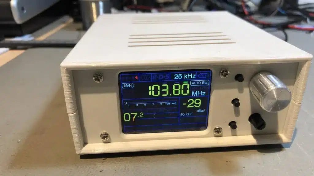 TEF6686 Tuner DSP Radio Am Fm SW ESP32 - Xtronic