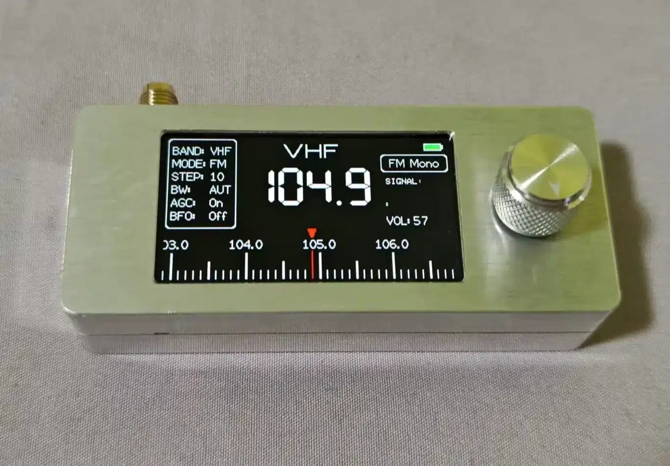 ESP32-S3 SI4732 Pocket Multiband Receiver ATS Mini - Xtronic