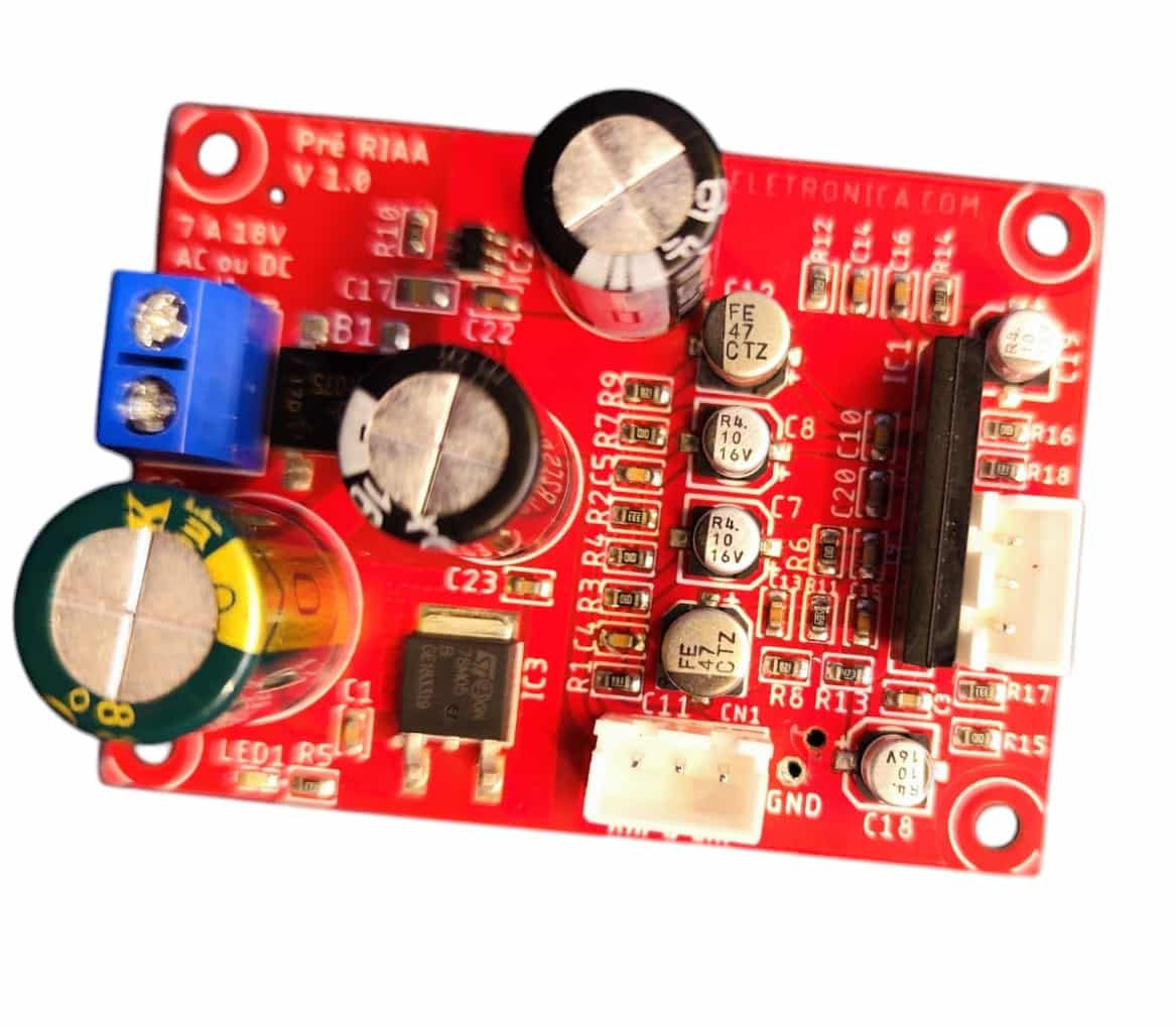 Circuit RIAA Phono Preamplifier With NJM4580 - Xtronic